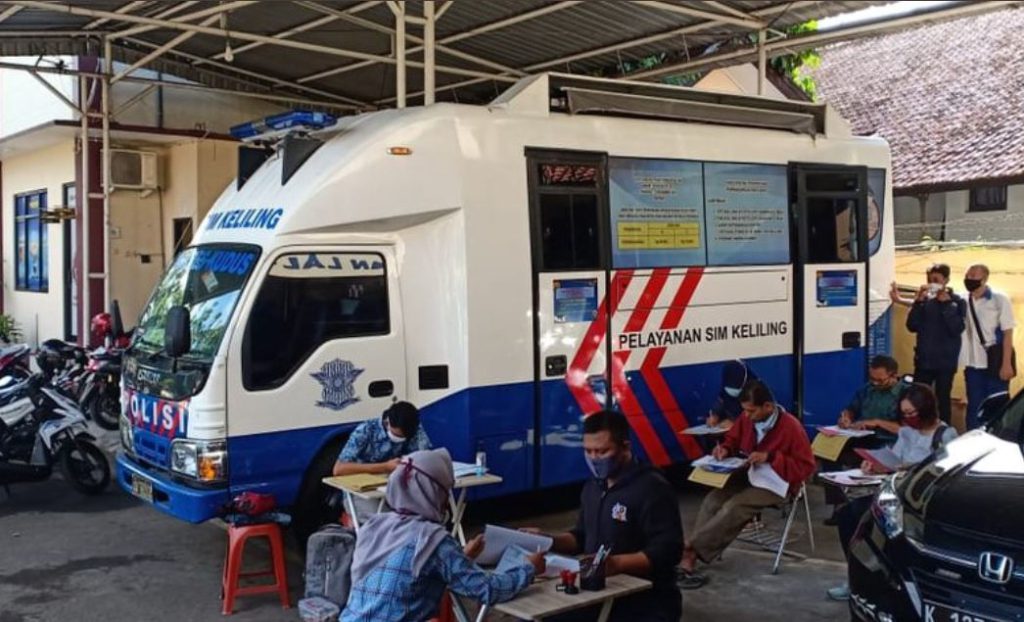 Lokasi Layanan SIM Keliling Medan Hari Ini - KORLANTAS POLRI