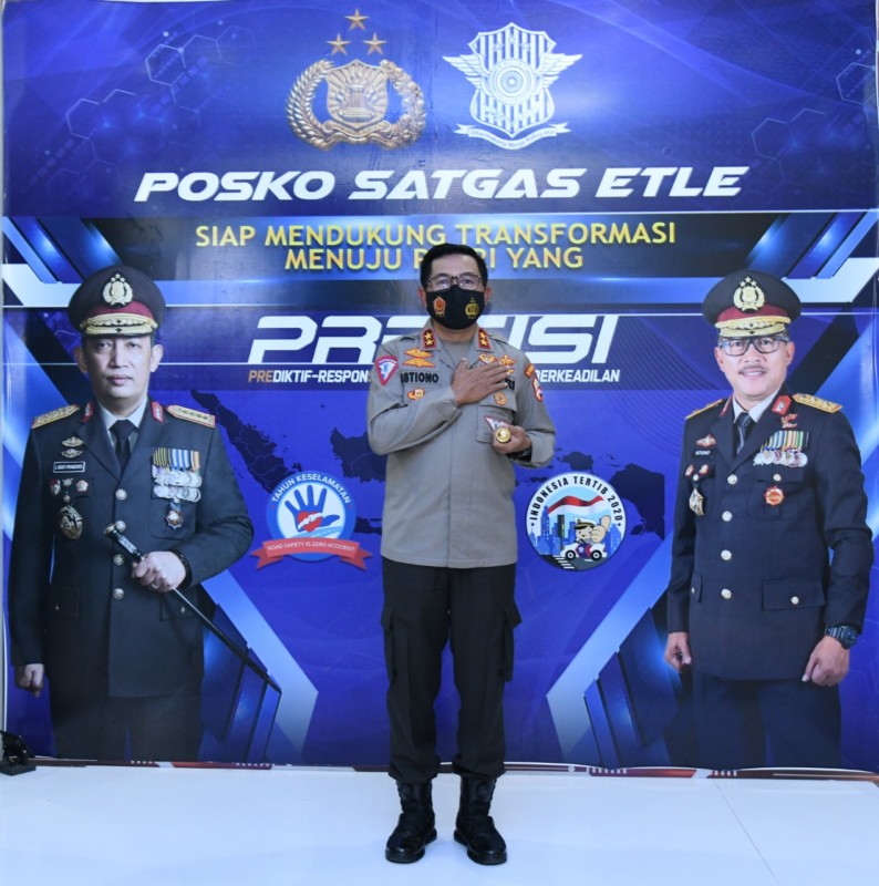 Korlantas Polri Resmi Launching ETLE Nasional di 12 Polda - KORLANTAS POLRI