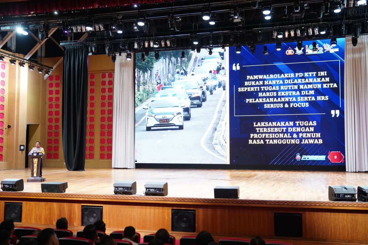 Pengamanan KTT IAF & HLF MSP ke 2, Dirgakkum Korlantas Polri Samakan Persepsi Kelancaran dan ...