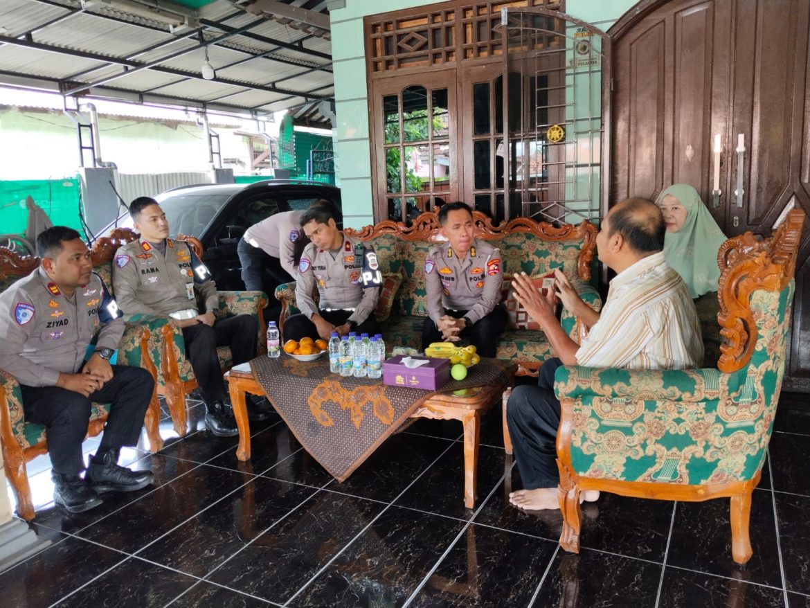 Anjangsana di Kediaman Aiptu Budi Mahardi, Tetap Humanis dan Profesional