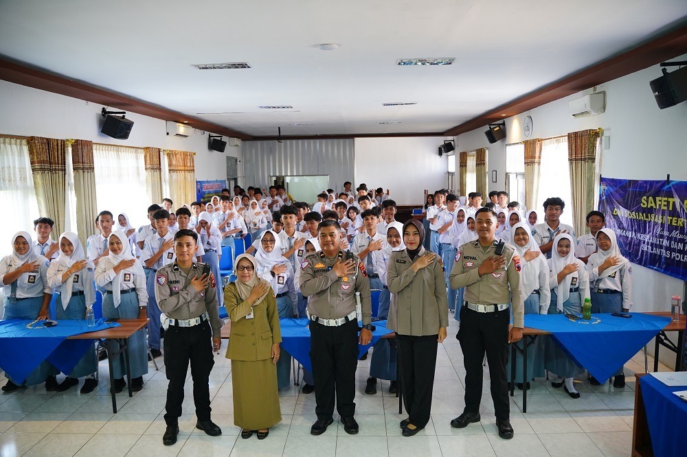 Satlantas Jepara Edukasi Pelajar untuk Wujudkan Generasi Tertib Lalu Lintas